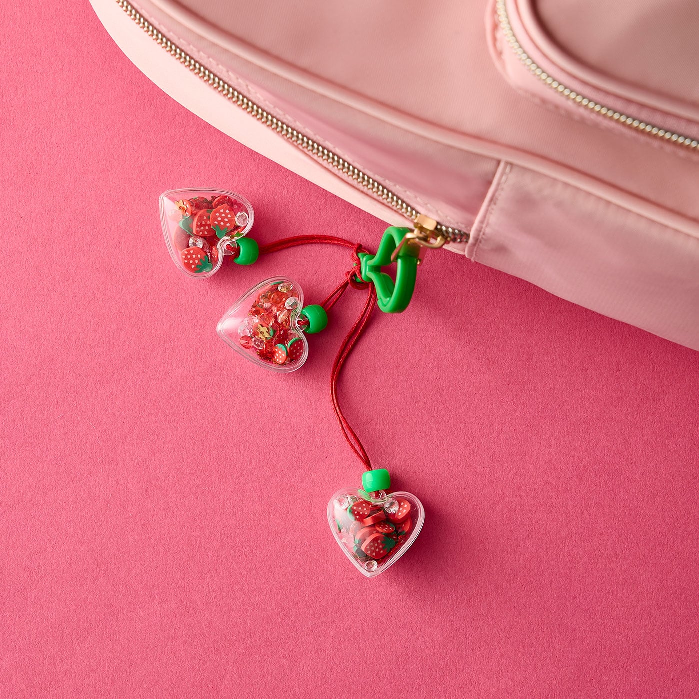 Filled Heart Backpack Dangle | Projects | Michaels