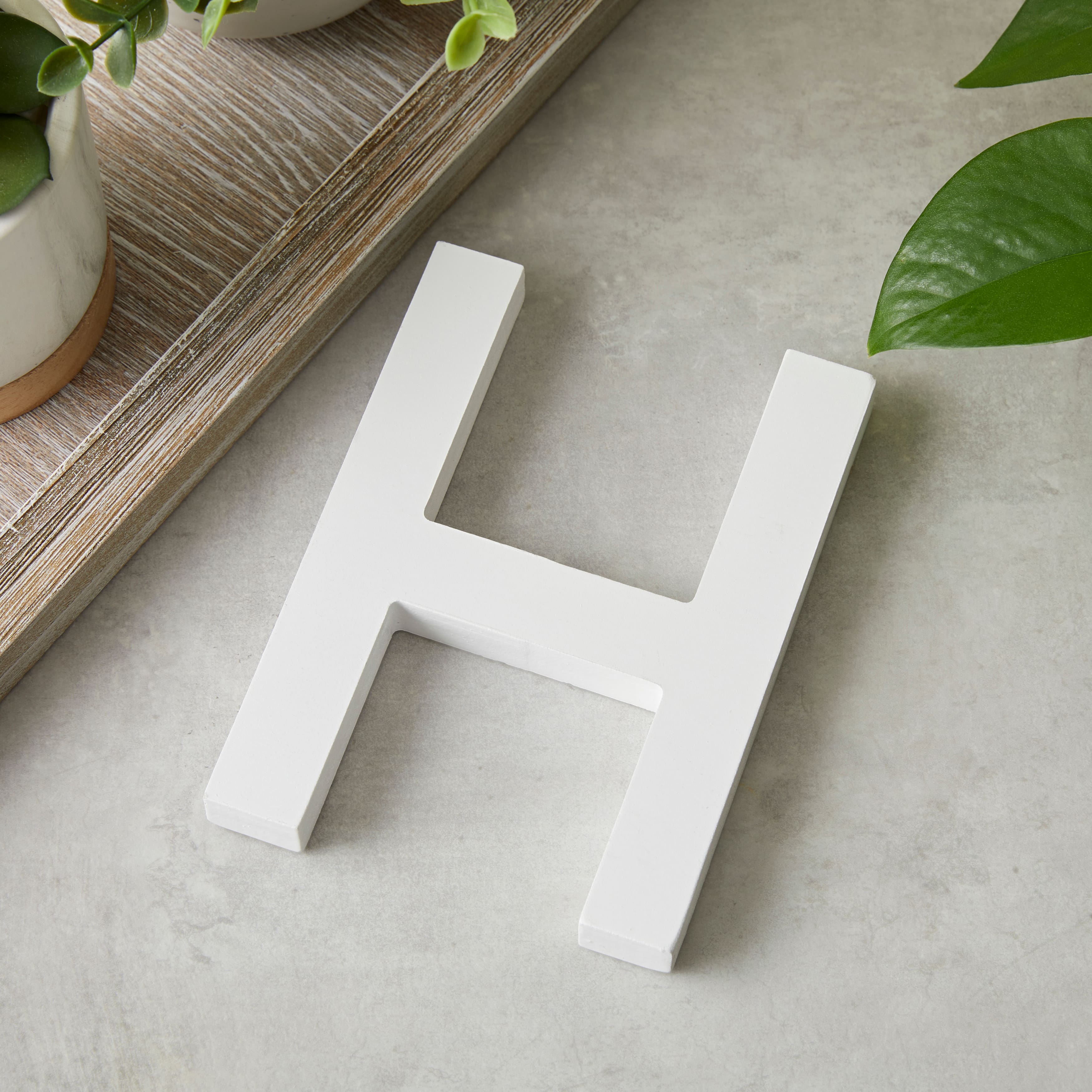5.5" White MDF Letter by Make Market® | Michaels