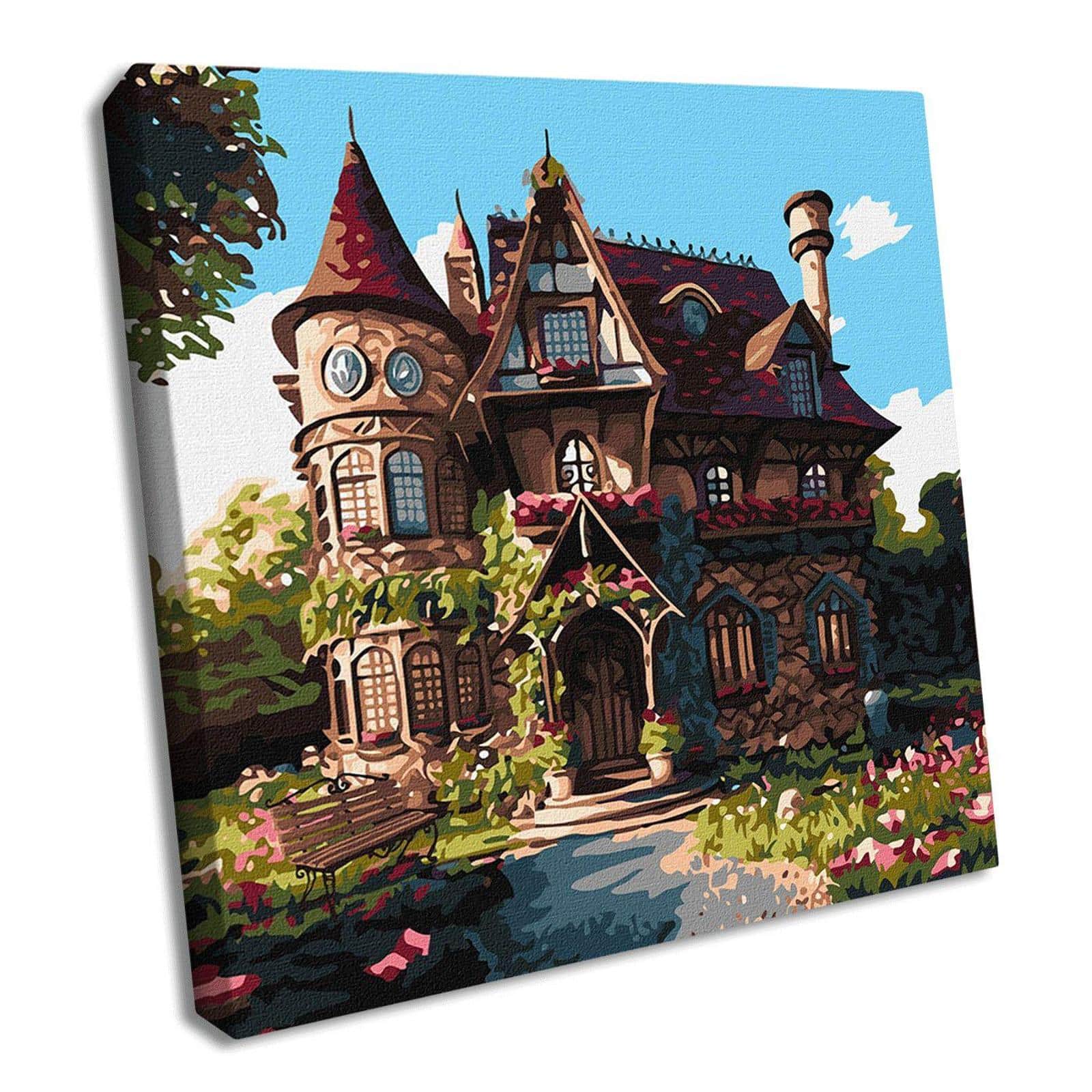 Ideyka The Cozy Palace Painting by Numbers Kit | Michaels