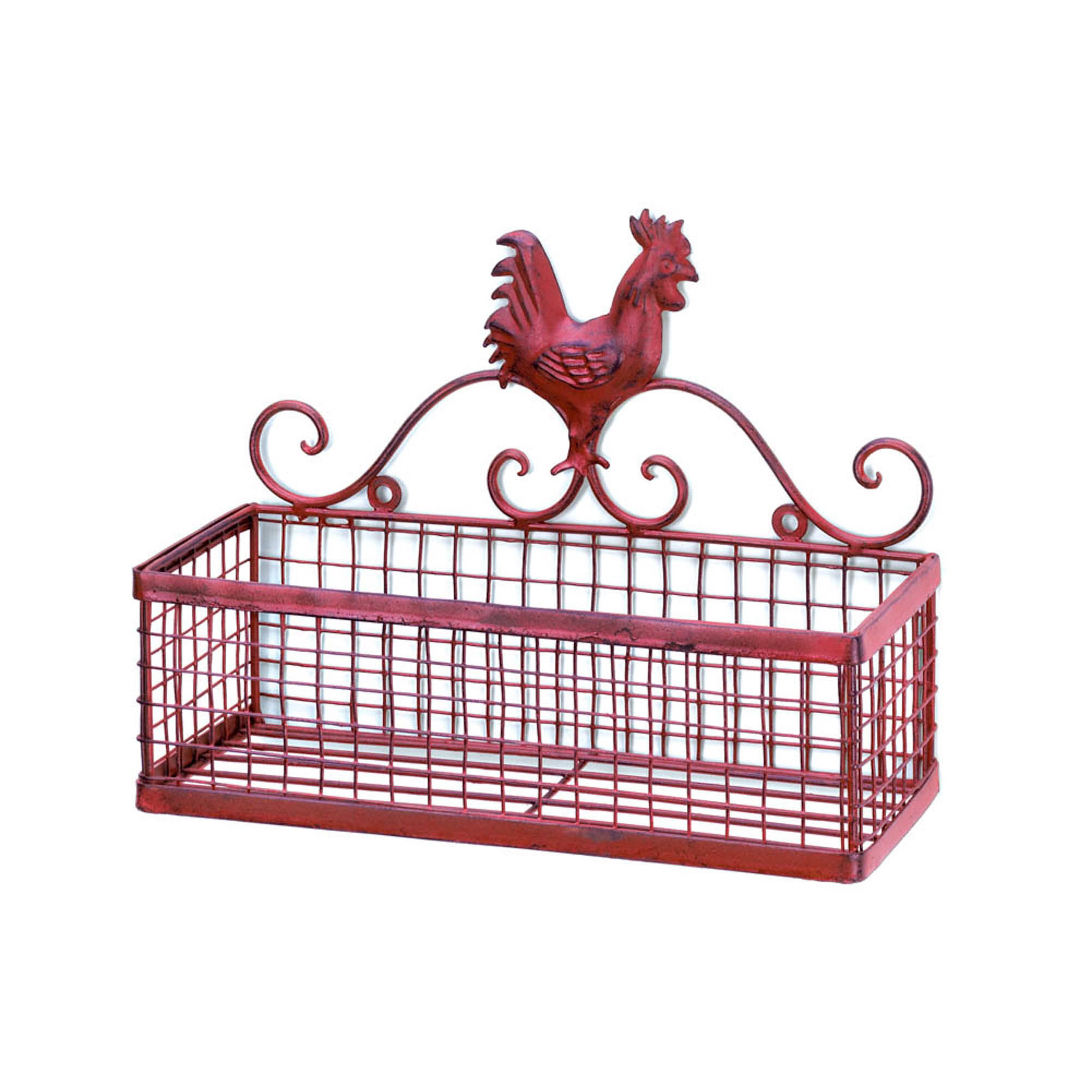 10" Red Rooster Single Wall Rack | Michaels