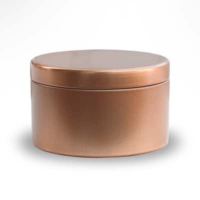 makesy Copper Round Tin Container, 12ct. | Michaels