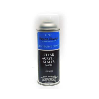 Plaid® Patricia Nimock's Clear Matte Acrylic Spray Sealer, 12oz ...