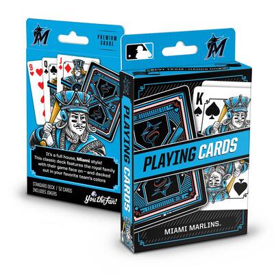 MLB Classic Series Playing Cards, Color: Miami Marlins | Michaels