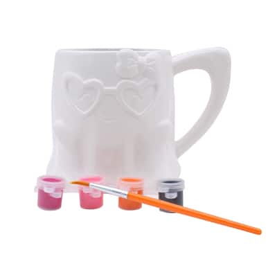 Ghost Color Your Own Ceramic Mug Kit by Creatology™ | Michaels