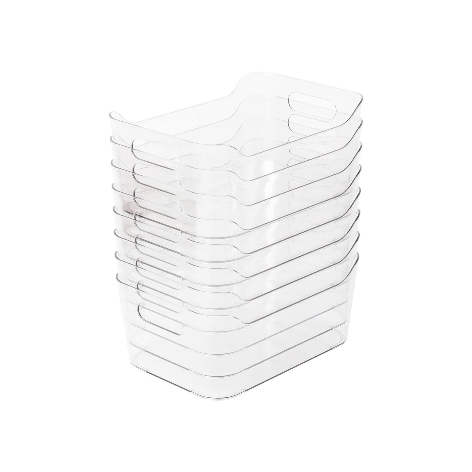 Mind Reader Clear Desk & Office Supplies Organizer, 8ct. | Michaels