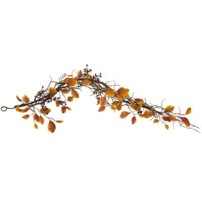 4ft. Fall Foliage, Berries & Twig Artificial Garland | Michaels