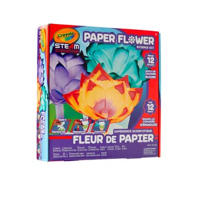 Crayola® S.T.E.A.M. Paper Flower Science Kit | Michaels