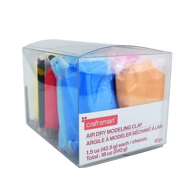 Air Dry Modeling Clay 12 Colour Pack by Craft Smart® | Michaels