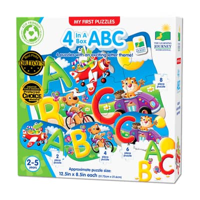 My First Puzzles - 4 In A Box - ABC: 20 Pcs | Michaels