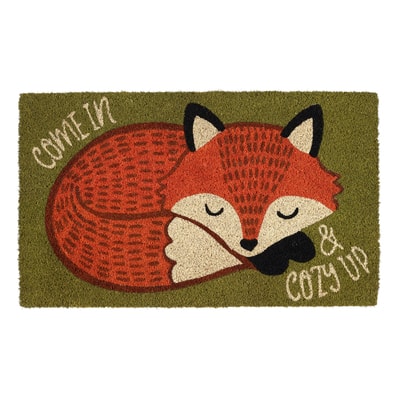 DII® Cozy Fox Doormat | Michaels
