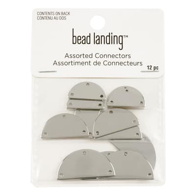 Half Circle Mixed Connectors by Bead Landing™ | Michaels