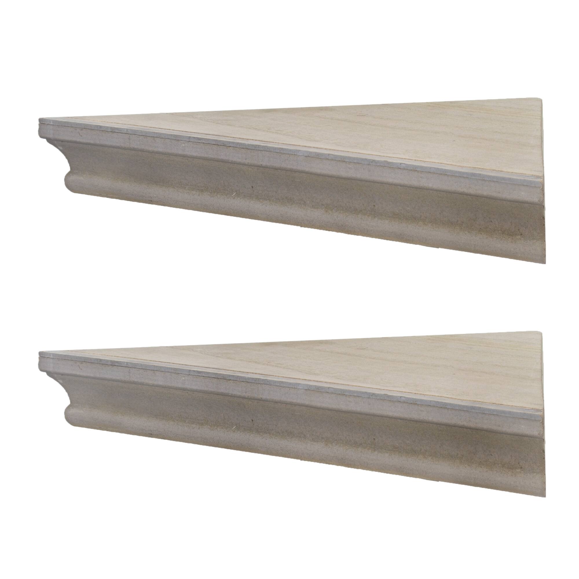 Beveled Floating Corner Shelves Set | Michaels