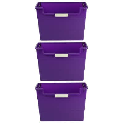 Romanoff® Purple Desk Top Organizer, 3ct. | Michaels