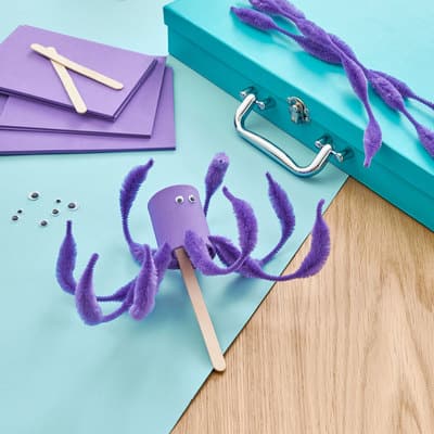 Craft Stick Octopus | Projects | Michaels