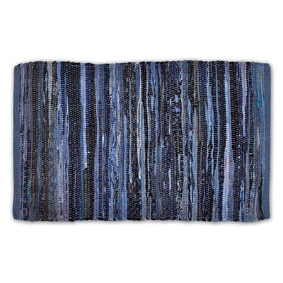 DII® Multi Nautical Blue Rag Rug, 20" x 31.5" | Michaels