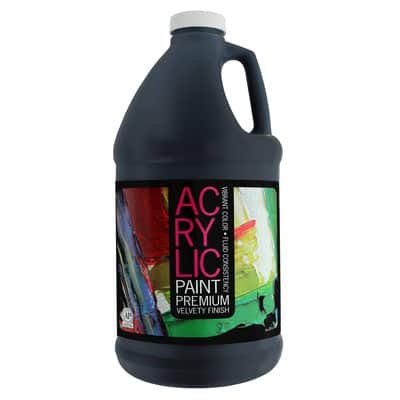 Pro Art® Student Grade Acrylic Paint Premium Velvety Finish, 64oz ...