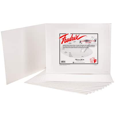 FREDRIX 12 Pack Artist Series Primed Canvas Panel | Michaels