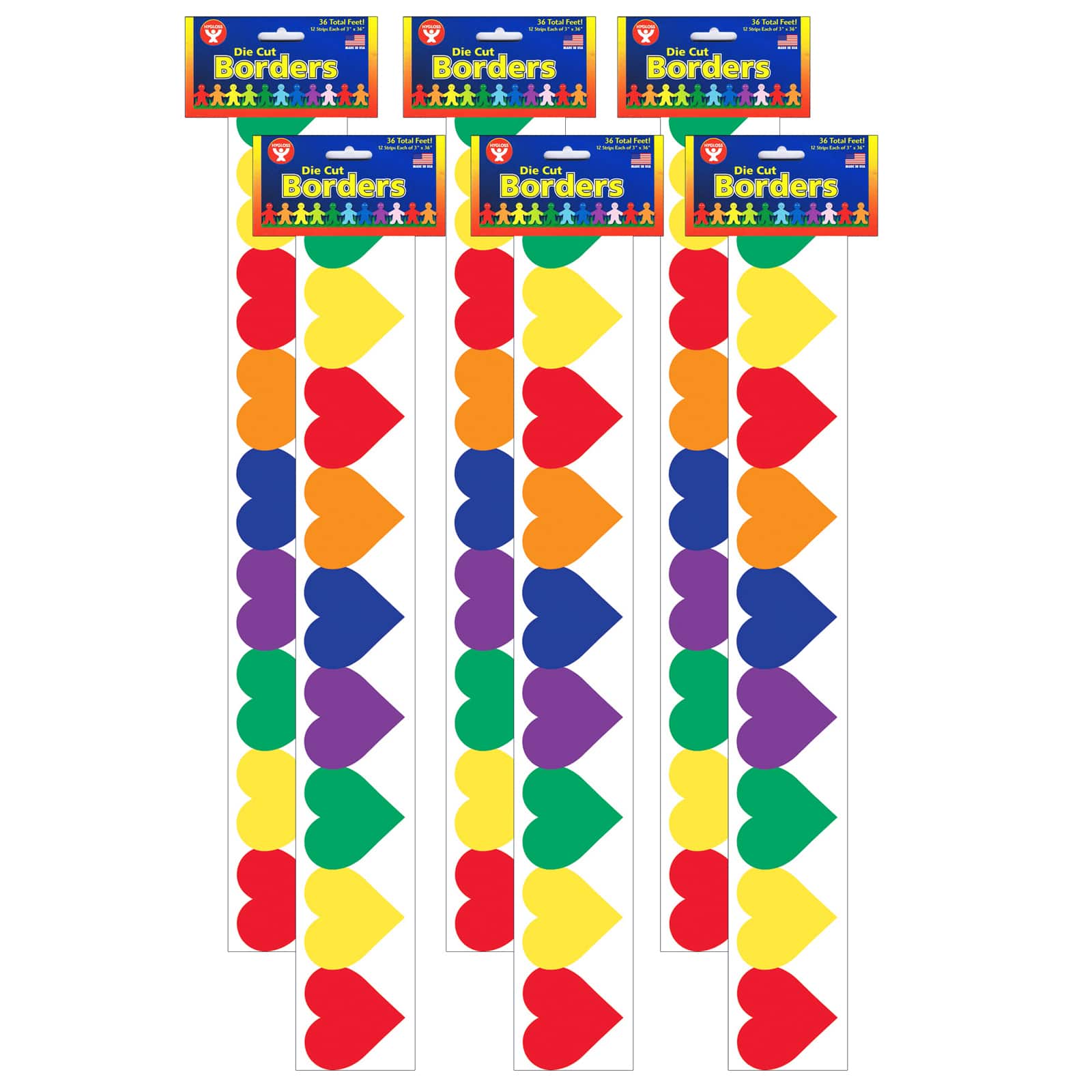Hygloss® Mighty Brights™ Die Cut Borders, 216ft. | Michaels