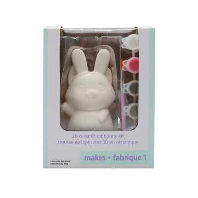 3D Ceramic Cat Bunny Kit by Creatology™ | Michaels