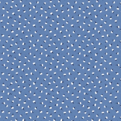 Fabric Editions Blue Carolina Flower Cotton Fabric | Michaels