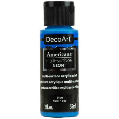 DecoArt® Americana® Multi-Surface Neon™ Acrylic Paint, 2oz. | Michaels