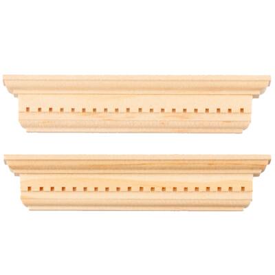 Houseworks® Yorktown Window Pediments, 2ct. | Michaels