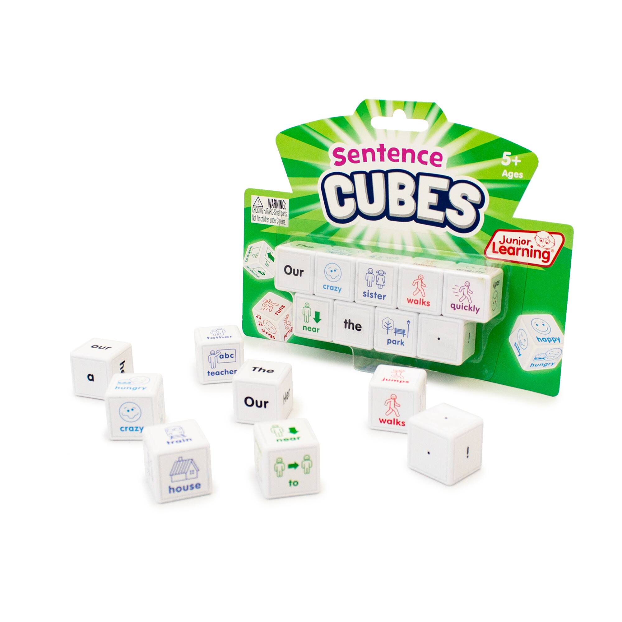 Junior Learning® Sentences Cubes Educational Set | Michaels