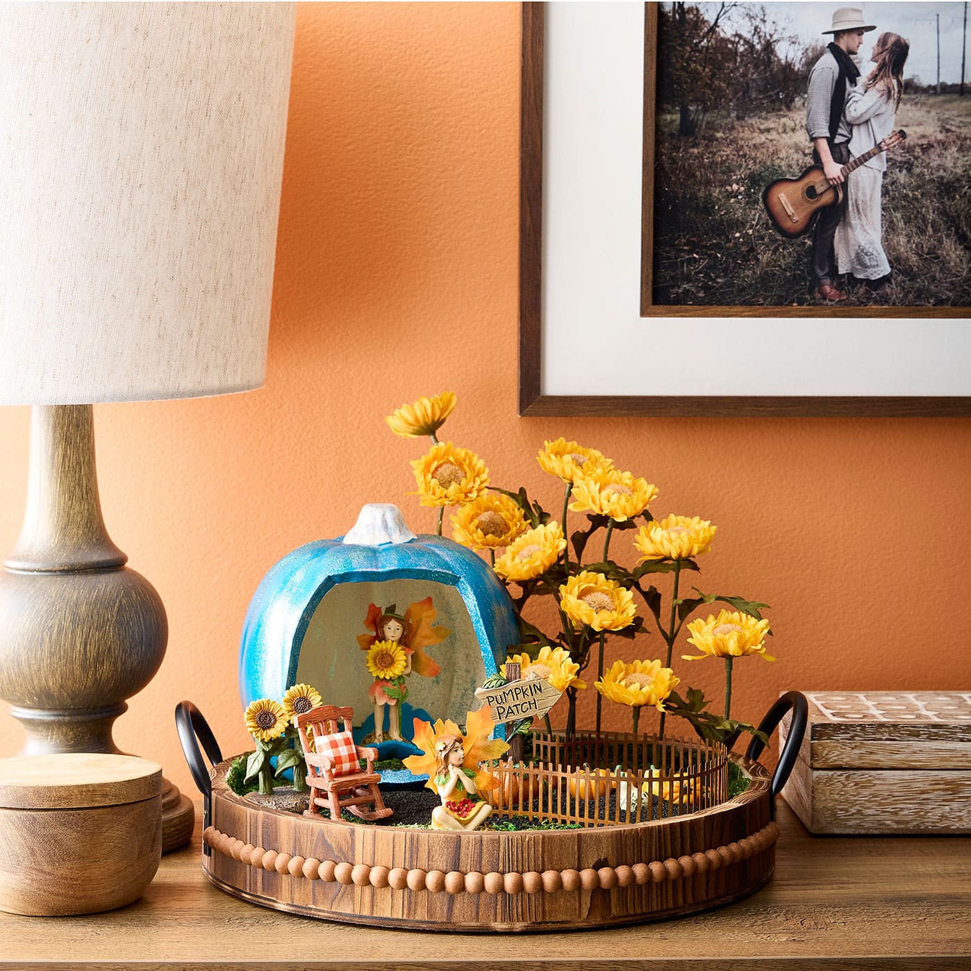 Miniature Sunflower Fairy Scene | Projects | Michaels