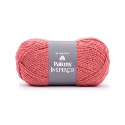 Patons® Inspired™ Yarn, Color: Raspberry | Michaels
