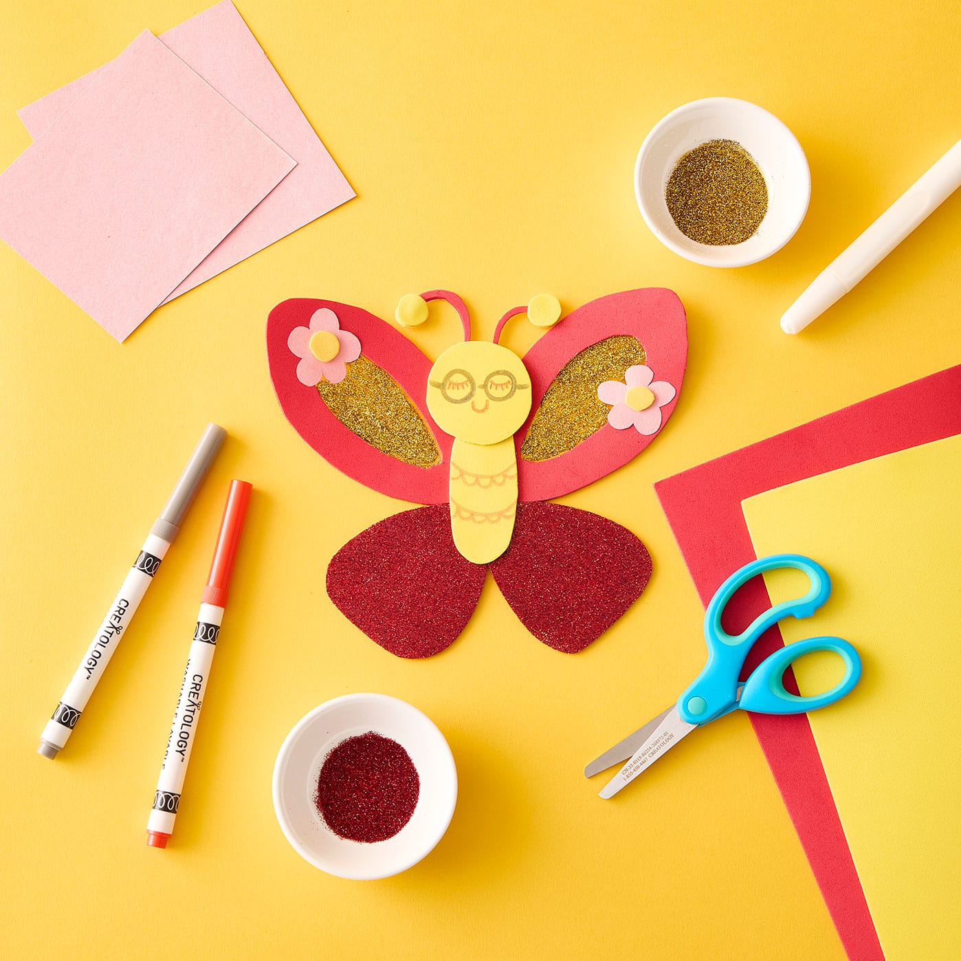 Paper Roll Butterfly | Projects | Michaels