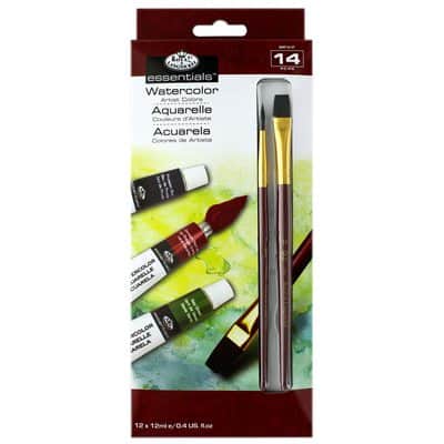 Buy in Bulk - Royal & Langnickel® 12 Piece Watercolor Paint Set with ...