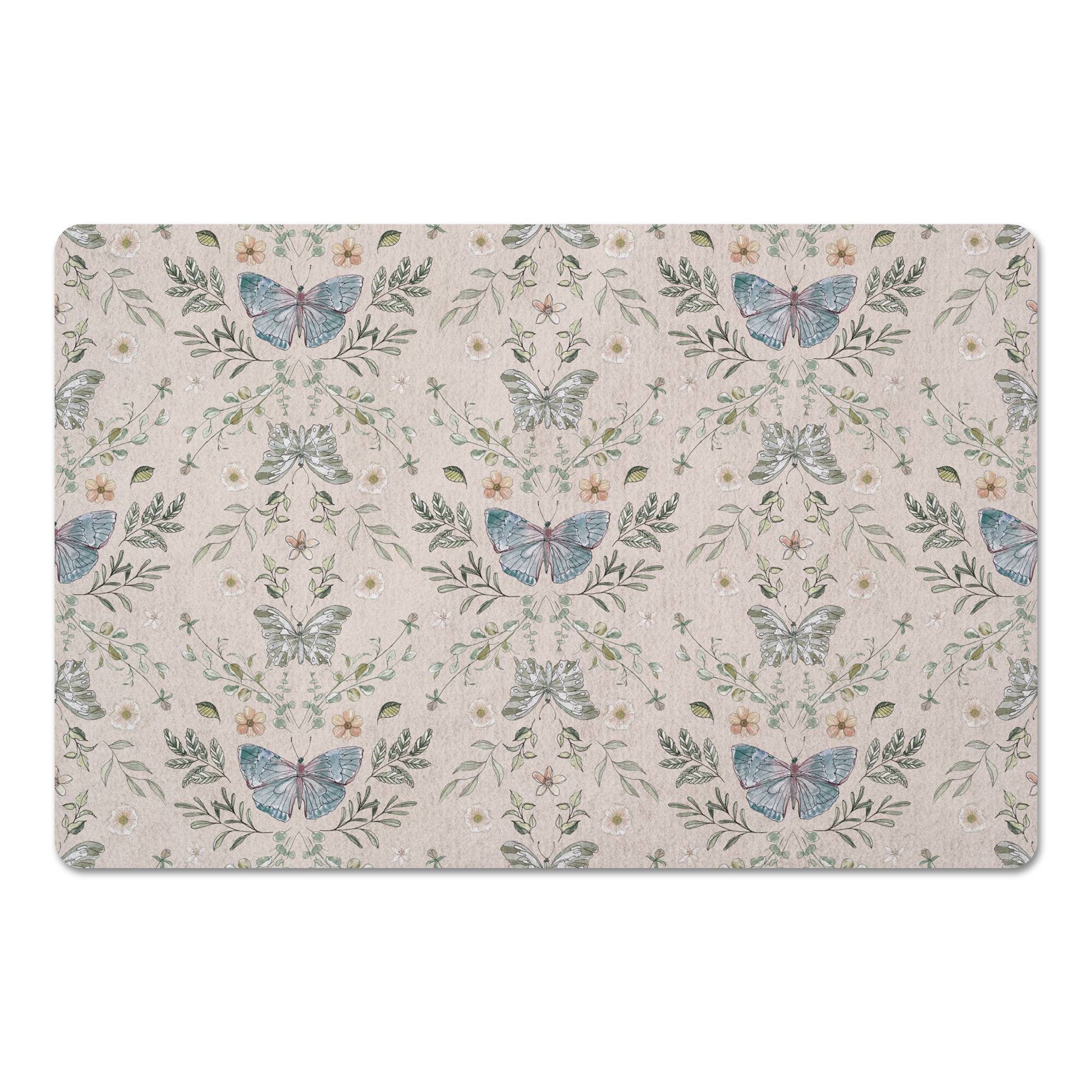 Butterfly Pattern Floor Mat | Rugs & Mats | Michaels