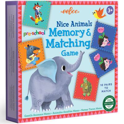 eeBoo Nice Animals Pre-School Memory & Matching Game | Michaels