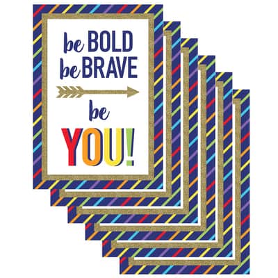 Carson Dellosa Education® Sparkle & Shine Be Bold Be Brave Be You ...