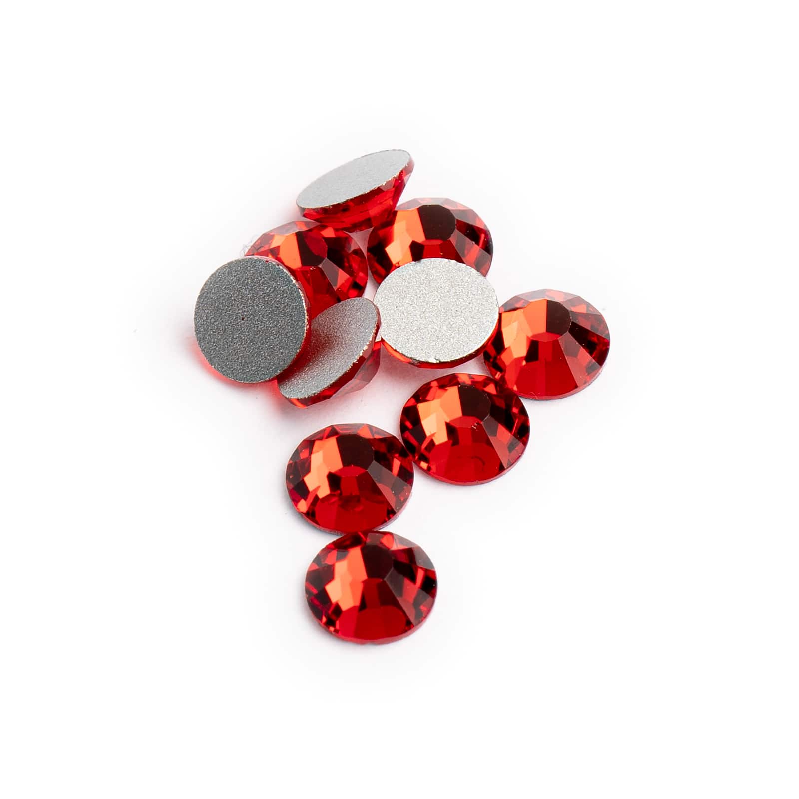 John Bead Crystal Lane SS30 Glass Round Flatback Rhinestones, 72ct ...