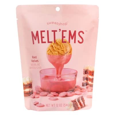 Sweetshop™ Flavored Melt'ems 12oz., Color: Red Velvet | Michaels