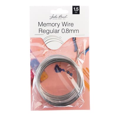 John Bead 0.8mm Regular Memory Wire | Michaels