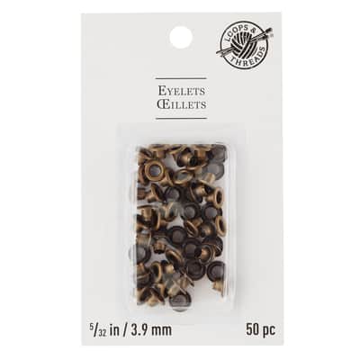 Buy in Bulk - 12 Packs: 50 ct. (600 total) 5/32" Eyelets by Loops ...