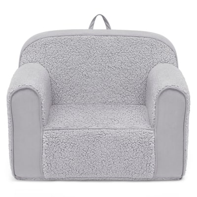Cozee Sherpa Chair with Suede | Michaels