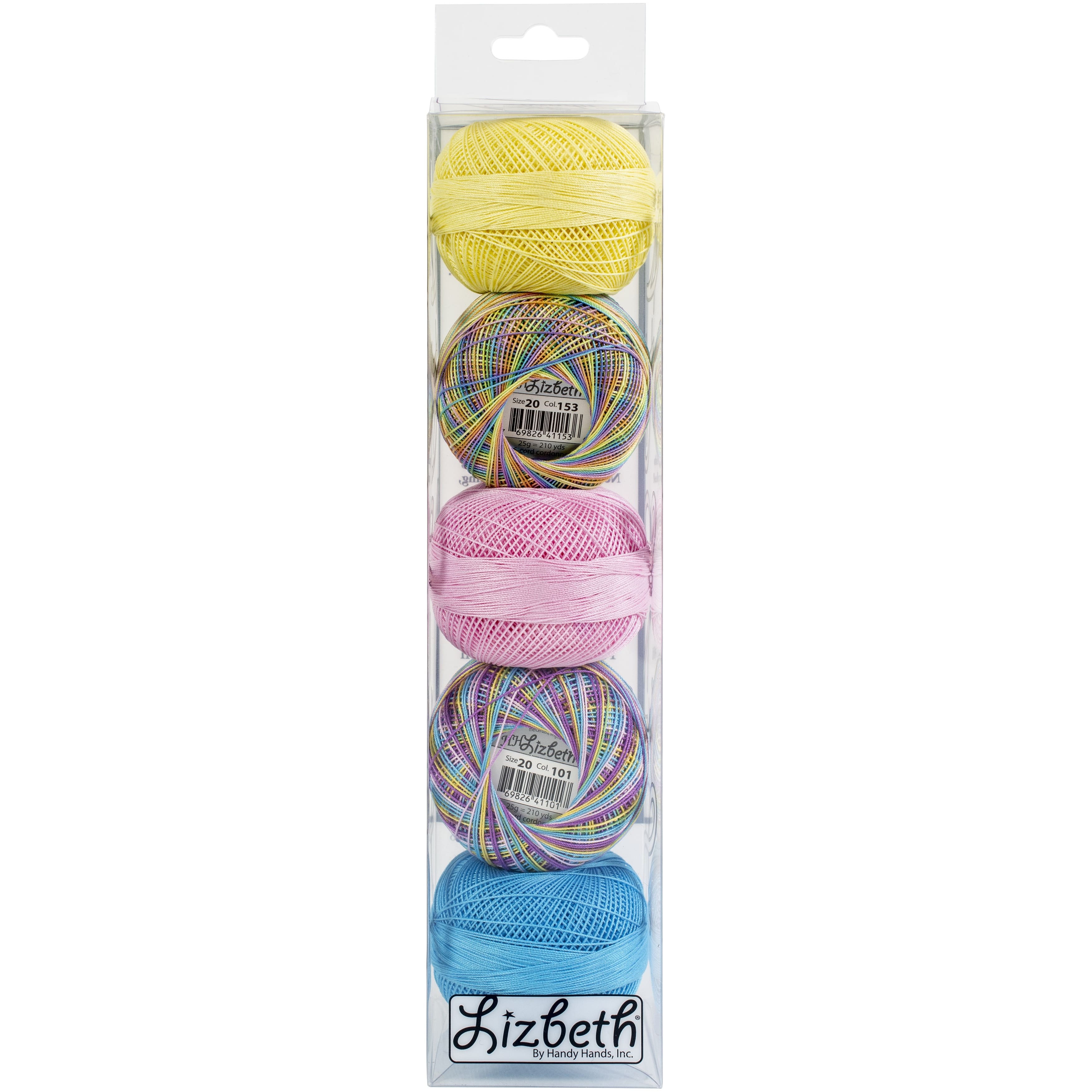 Handy Hands Lizbeth Spring Cordonnet Cotton Thread Pack, Size 20 | Michaels