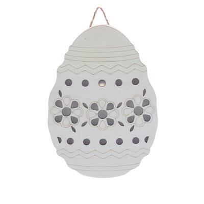 10" Fancy Egg DIY LED Plywood Décor by Make Market® | Michaels