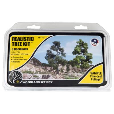Woodland Scenics® Green Deciduous Trees Realistic Tree Kit | Michaels