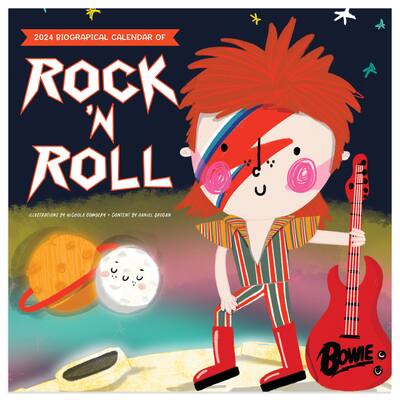 TF Publishing 2024 Rock n Roll Biographies Mini Calendar | Michaels