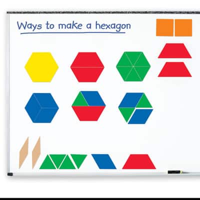 Learning Resources Giant Magnetic Pattern Blocks | Michaels