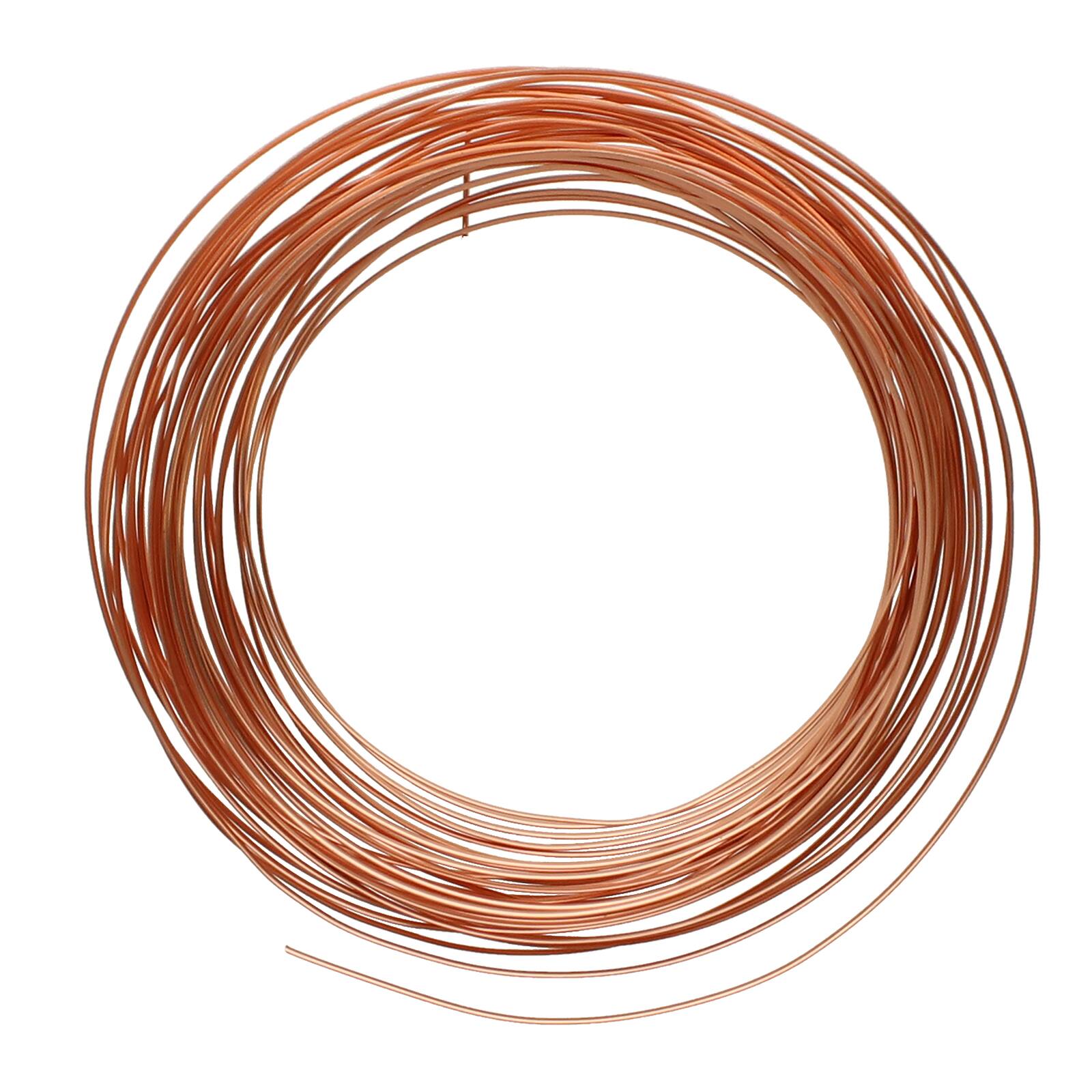 The Beadsmith® Wire Elements™ 18 Gauge Tarnish Resistant Half Round ...