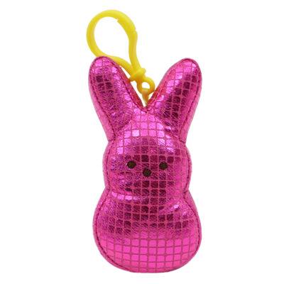 PEEPS® Pink Disco Bunny Plush Backpack Clip | Michaels