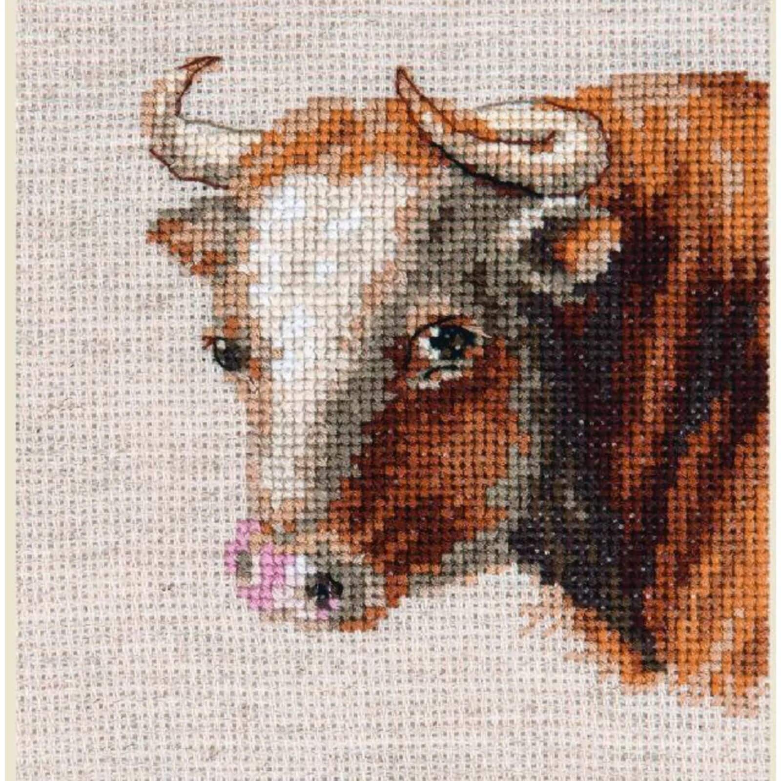Alisa Bull Cross Stitch Kit | Michaels