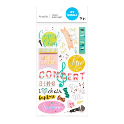 Choir Dimensional Stickers by Recollections™ | Michaels