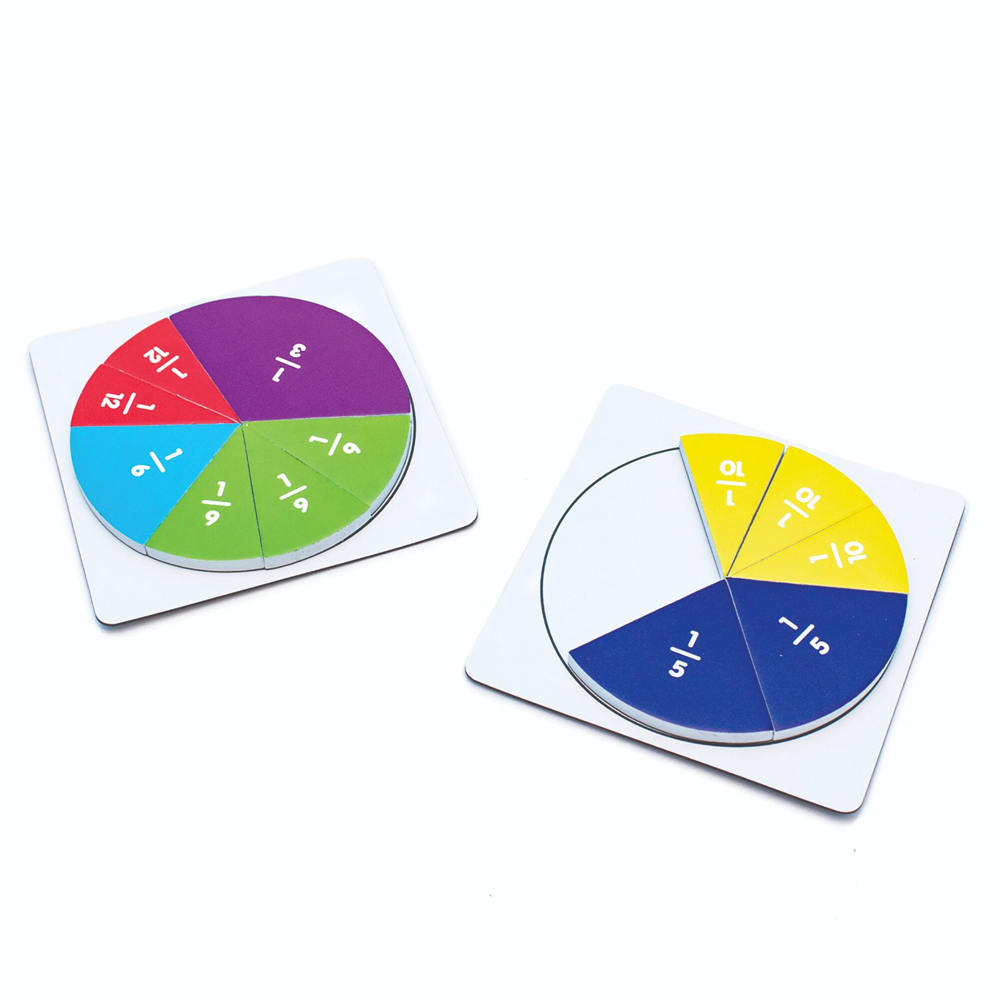 Junior Learning® Fraction Segments Magnetic Activities Learning Set ...