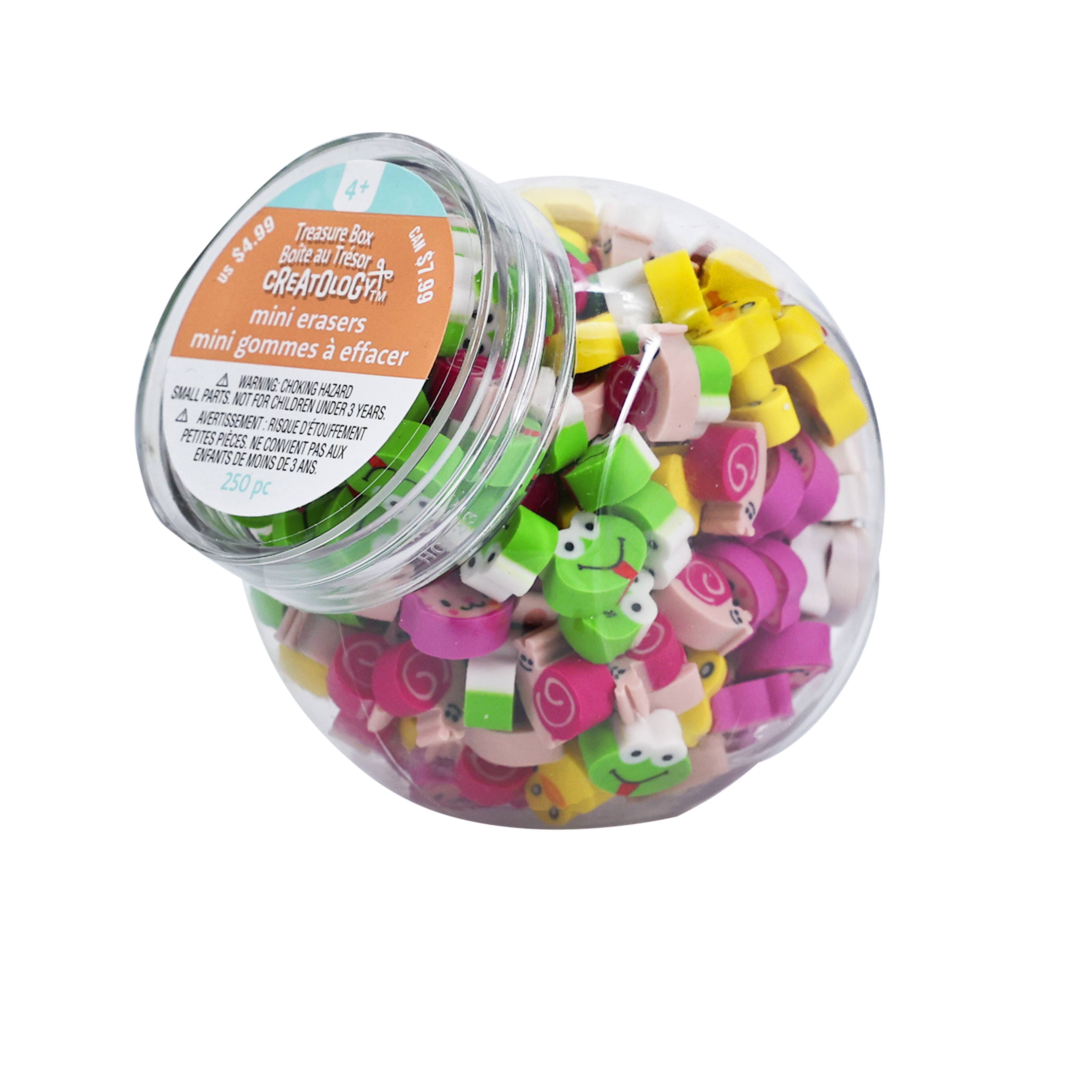 Animal Shapes Mini Erasers, 250ct. by Creatology™ | Michaels